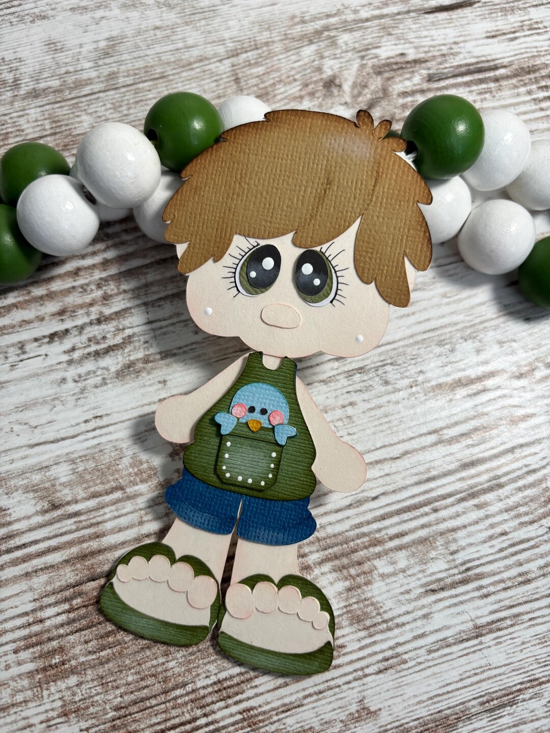 Boy Premade Layered Paper Piecings for Scrapbooking and Cards. 639B - Etsy