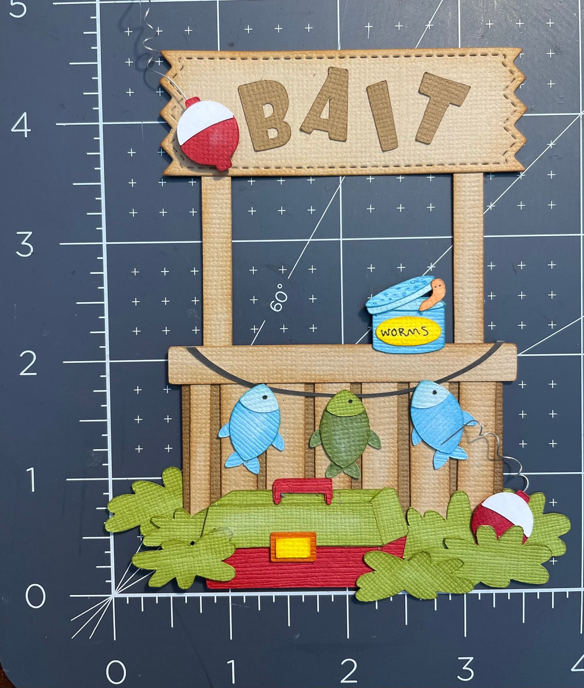 Bait Stand for Scrapbooking, Cards, Cake Topper or Project - Etsy