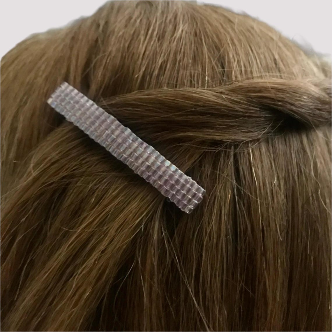 Light Transparent Lavender Color, Small French Style Barrettes, 50mm - Etsy