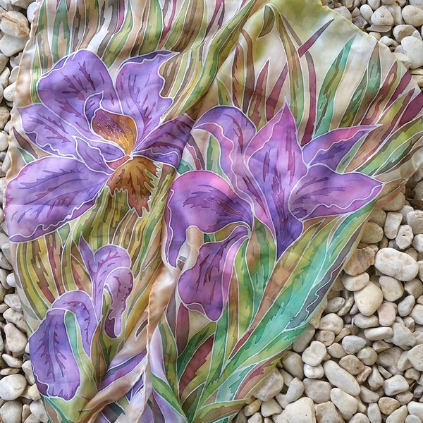 Iris Scarf - Etsy