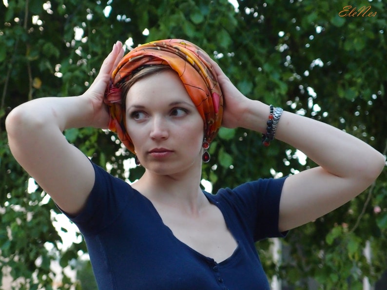 Handpainted Artificial Silk Sarong With Mayan Pattern, Hand Painted ...