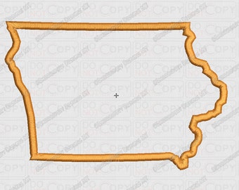 Iowa State Embroidery - Etsy