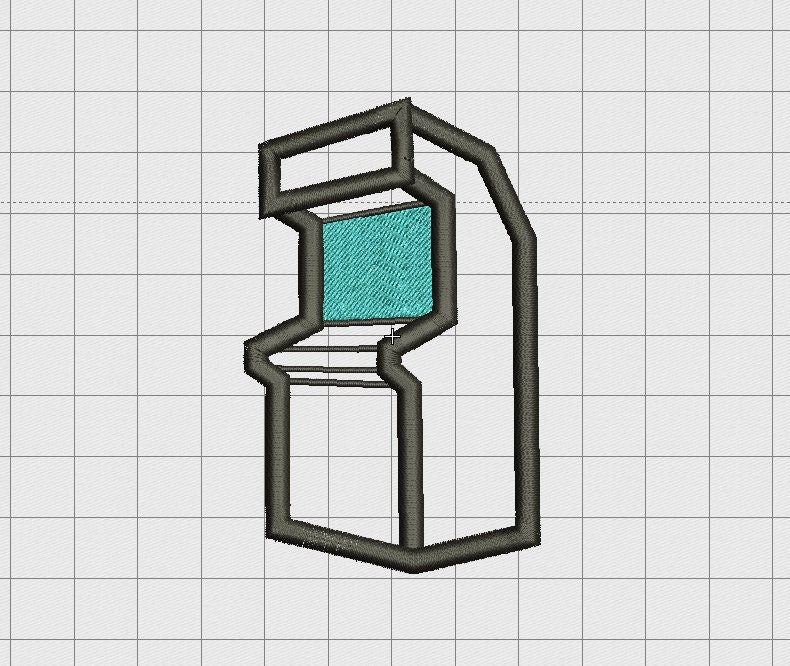 Arcade Game Cabinet Applique Embroidery Design in 2x2 3x3 and - Etsy