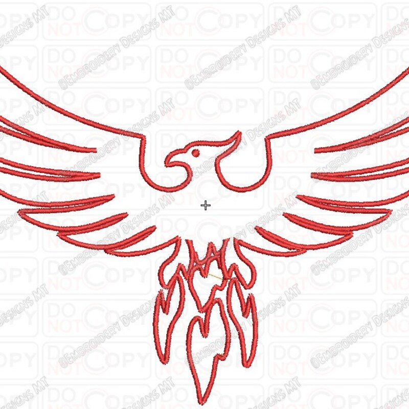 Phoenix Embroidery - Etsy