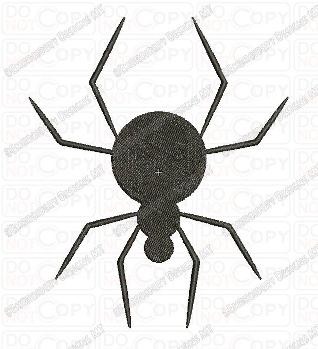 Basic Mini Spider Embroidery Design in 1x1 2x2 3x3 4x4 and 5x7 Sizes - Etsy