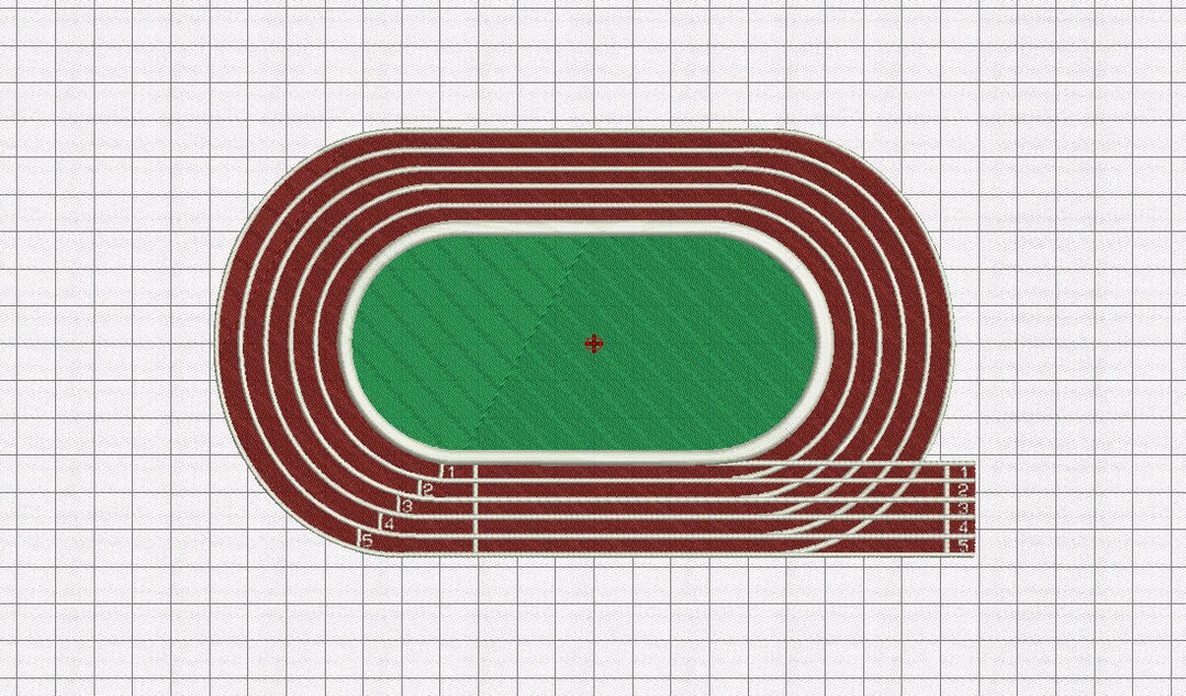 Track and Field Embroidery Design in 4x4 5x7 and 6x10 Sizes - Etsy