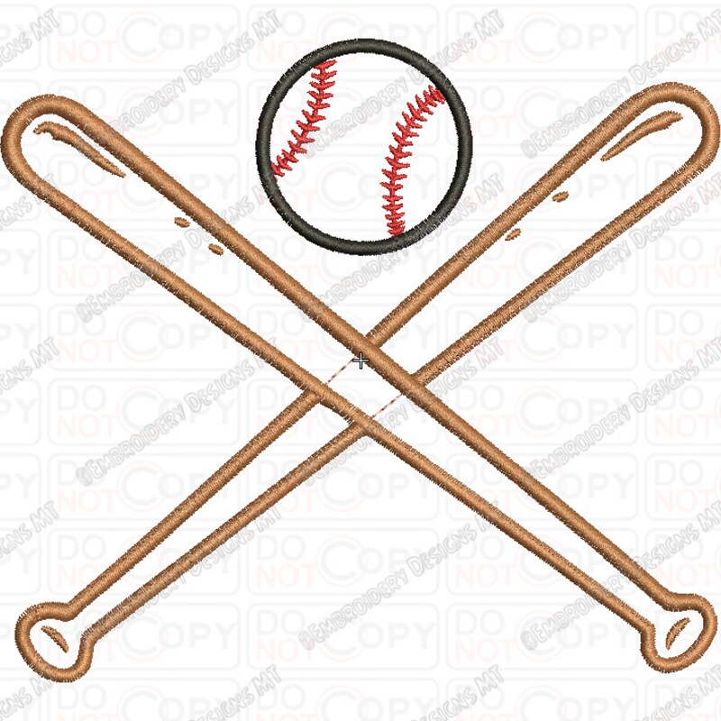 Applique Baseball - Etsy