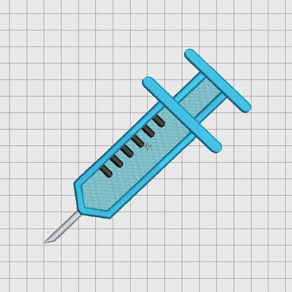 Syringe Embroidery - Etsy