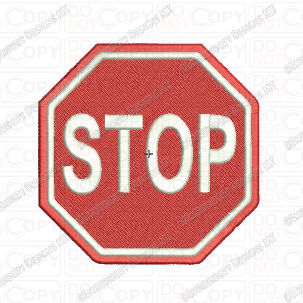 Road Sign Embroidery - Etsy