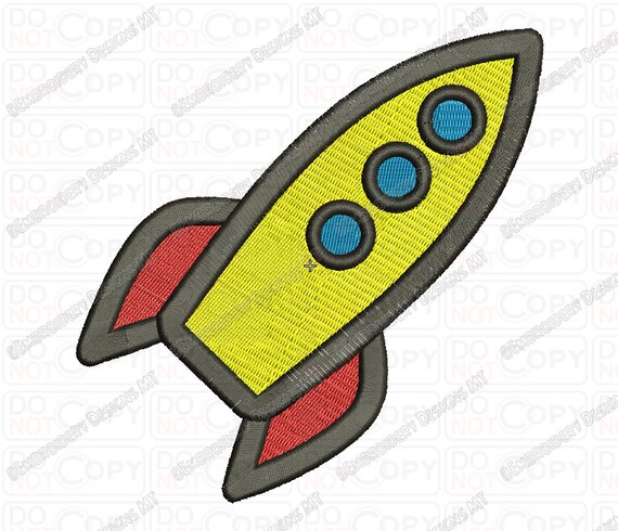 Space Shuttle Embroidery Design in 3x3 4x4 and 5x7 Sizes - Etsy