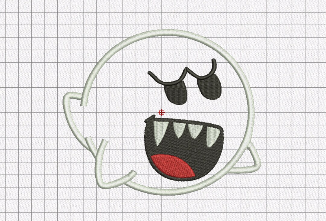 Boo Ghost Halloween Applique Embroidery Design in 3x3 4x4 5x5 and 6x6 ...