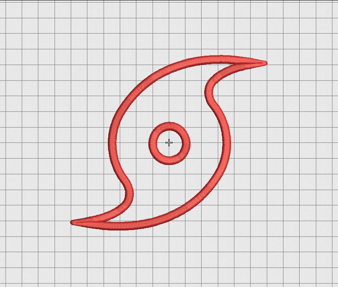 Hurricane Typhoon Symbol Applique Embroidery Design in 3x3 4x4 5x5 and ...