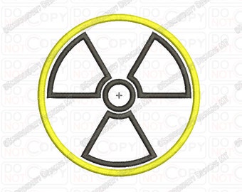 Atom Embroidery Design in 2x2 3x3 4x4 and 5x7 Sizes | Etsy