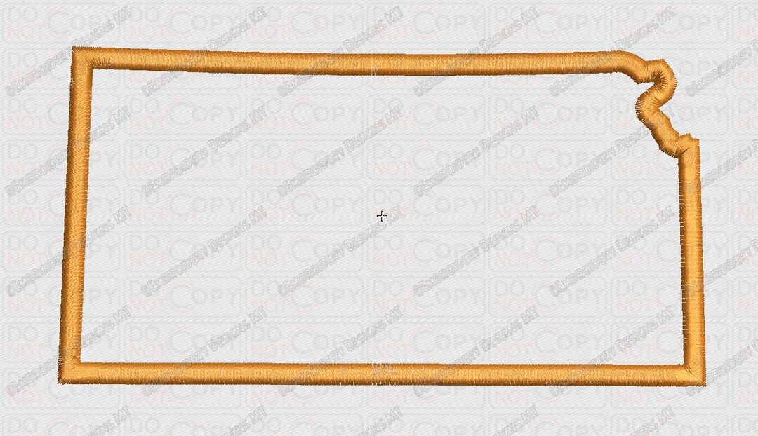 Kansas State Applique Embroidery Design in 4x4 and 5x7 Sizes - Etsy