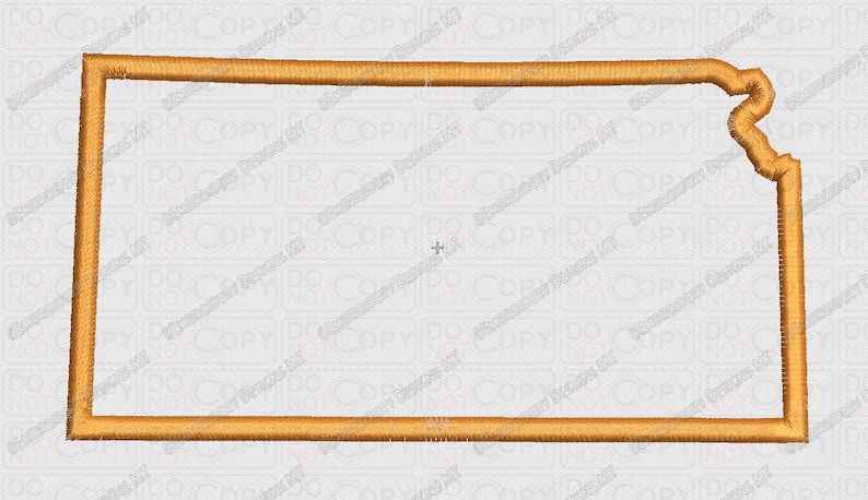 Kansas State Applique Embroidery Design in 4x4 and 5x7 Sizes - Etsy