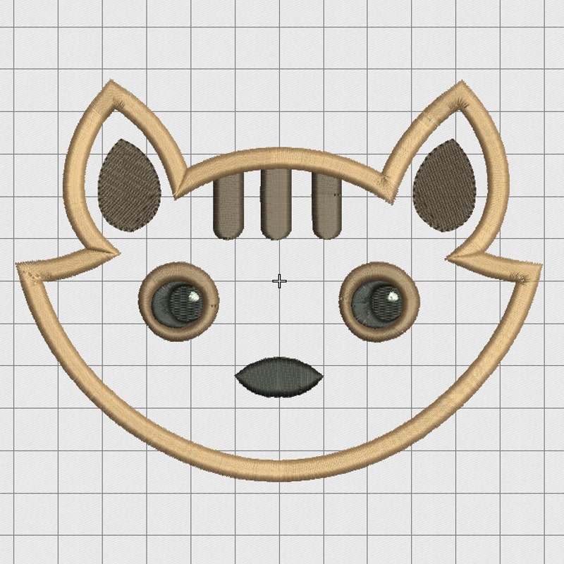 Chipmunk Applique - Etsy