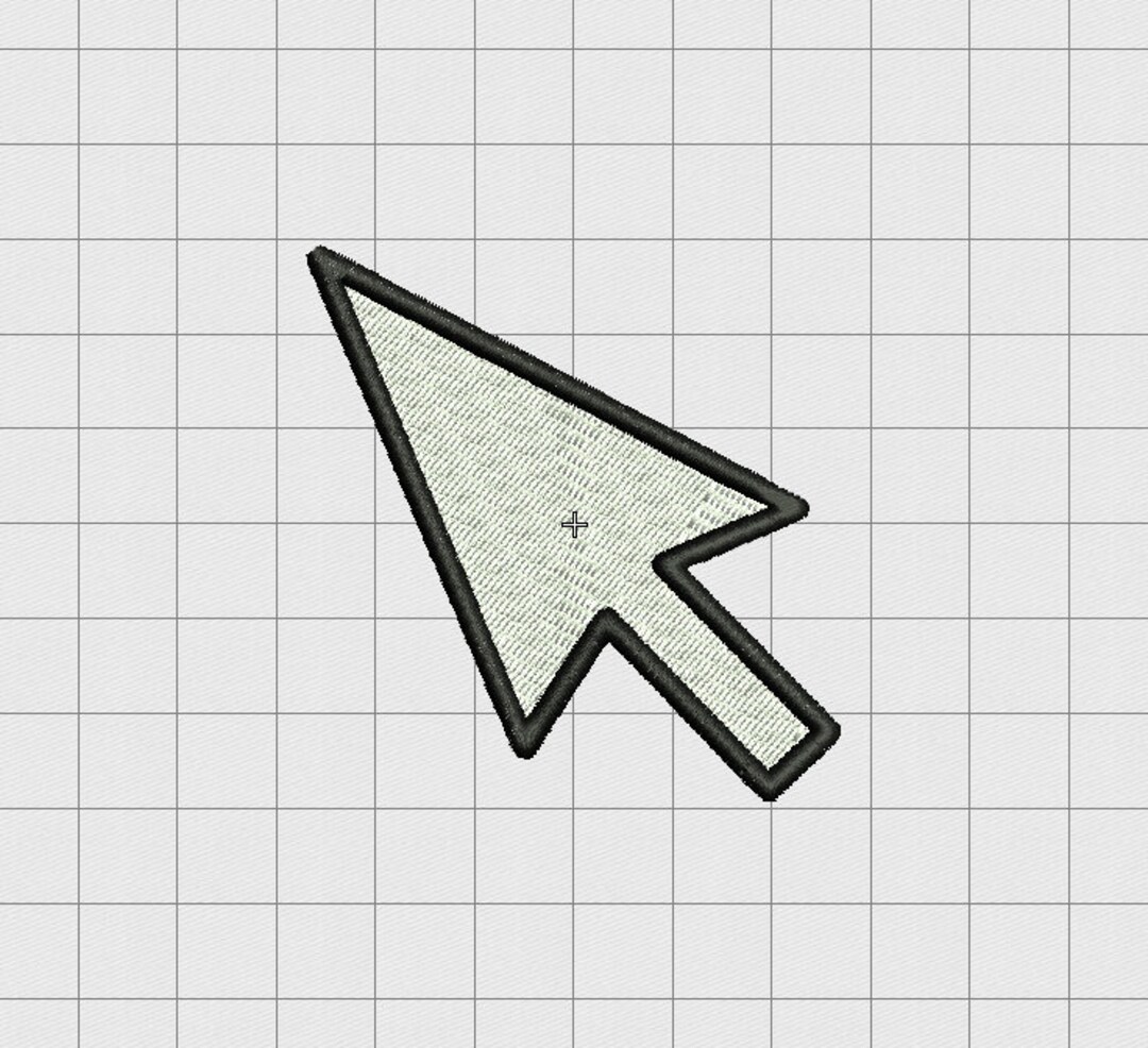 Computer Mouse Pointer Embroidery Design in 1x1 2x2 3x3 and 4x4 Sizes ...