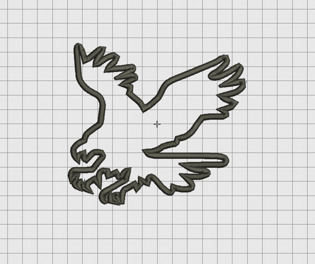 Eagle Hawk Applique Embroidery Design in 4x4 5x5 and 6x6 Sizes - Etsy