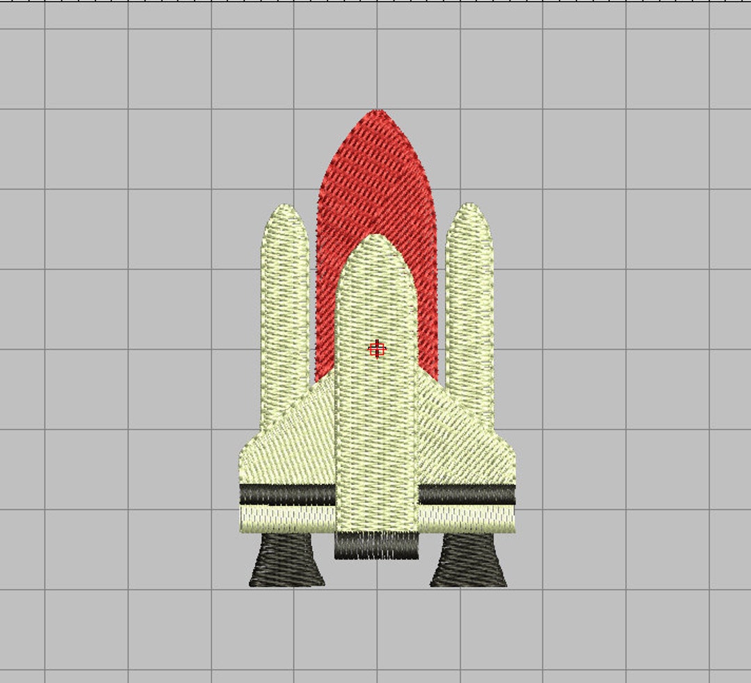 Space Shuttle Spacecraft Embroidery Design in 2x2 3x3 and 4x4 Sizes - Etsy