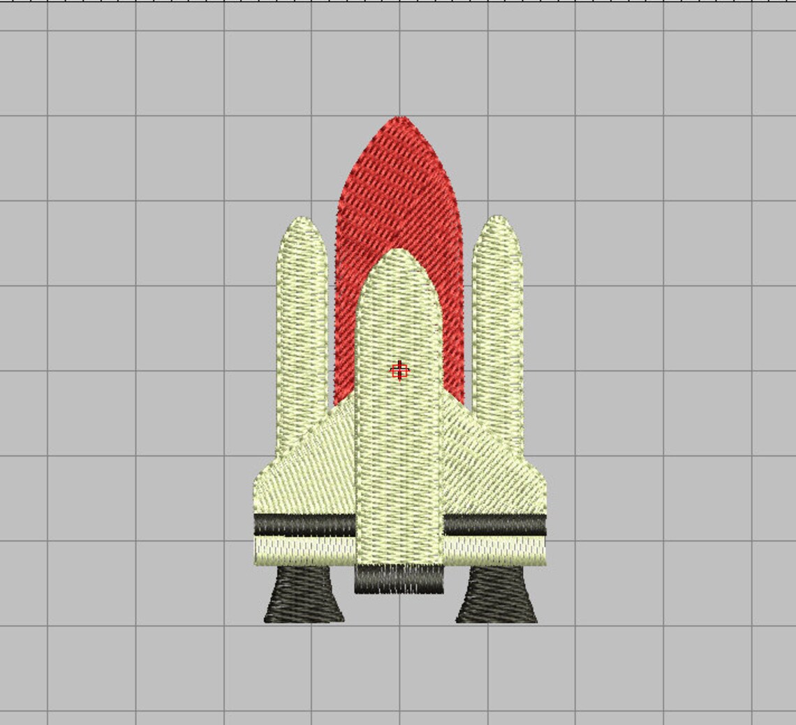 Space Shuttle Spacecraft Embroidery Design in 2x2 3x3 and 4x4 Sizes - Etsy