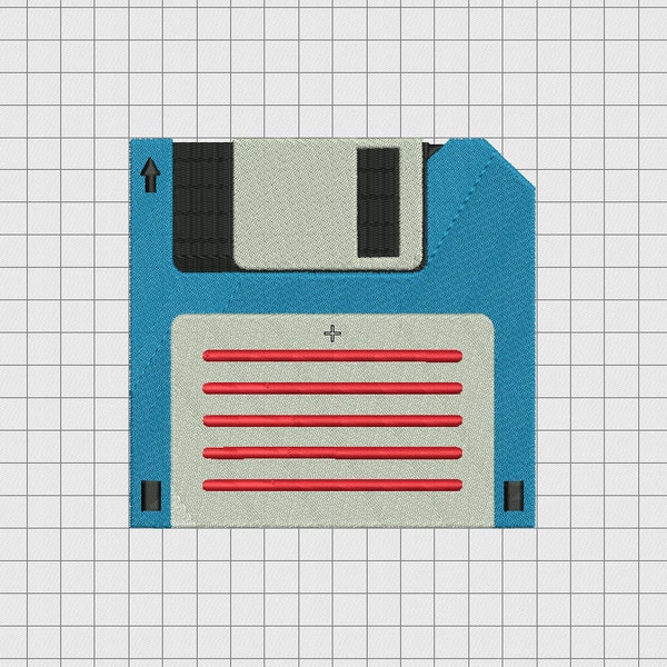 Floppy Disk Embroidery - Etsy