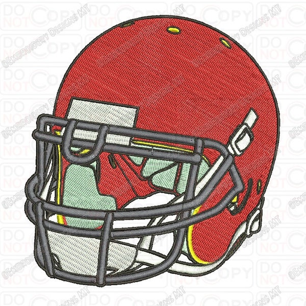 Football Helmet Front View - Etsy