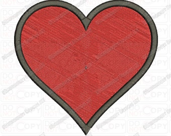 Pixel Heart Embroidery Design in 1x1 2x2 3x3 4x4 and 5x7 Sizes | Etsy