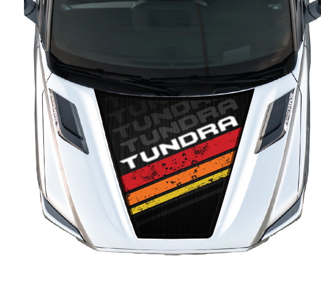2022 and up Tundra Retro Hood Wrap - Etsy