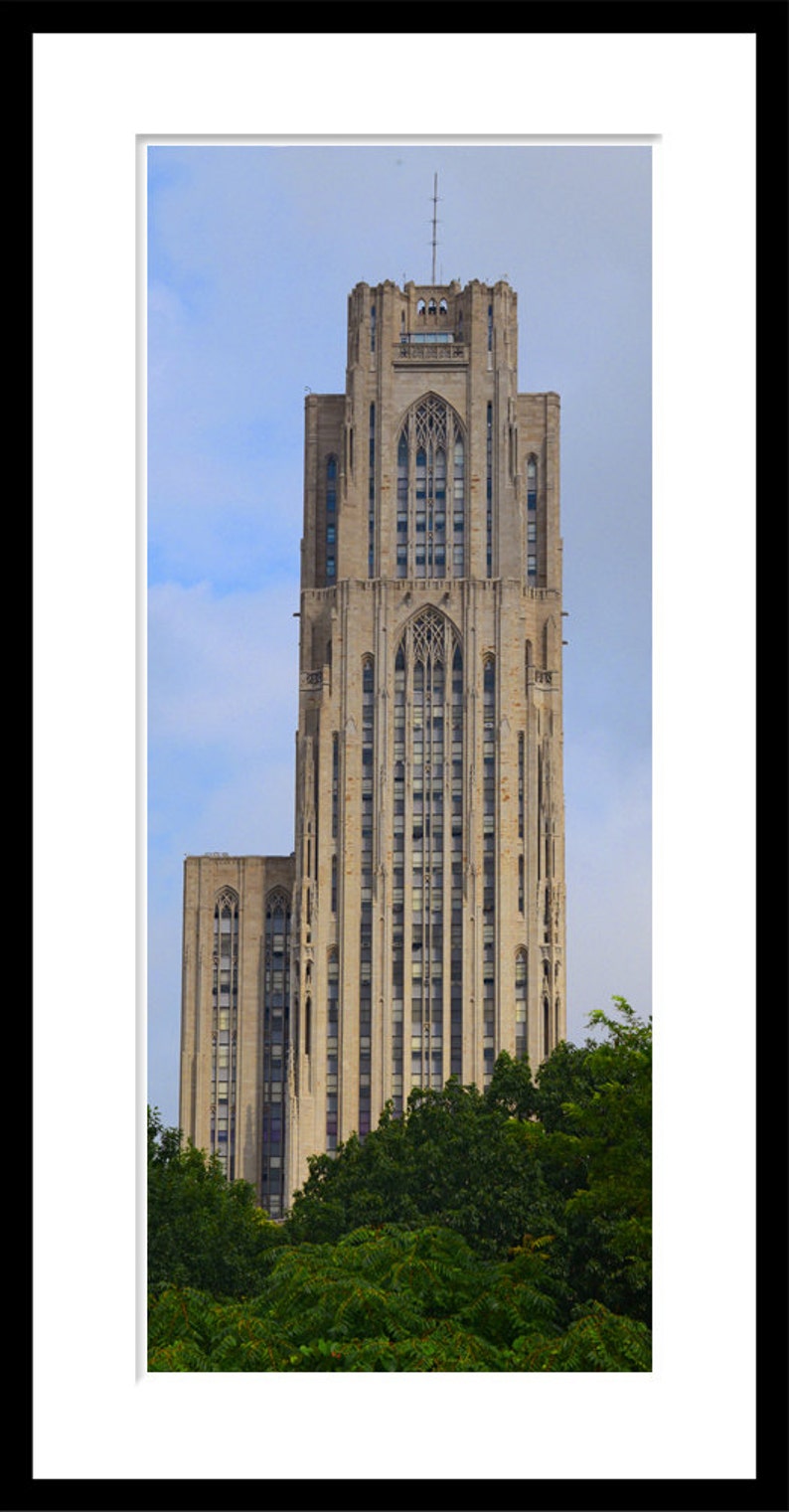 Cathedral of Learning Tower - University of Pittsburgh Oakland Landmark ...