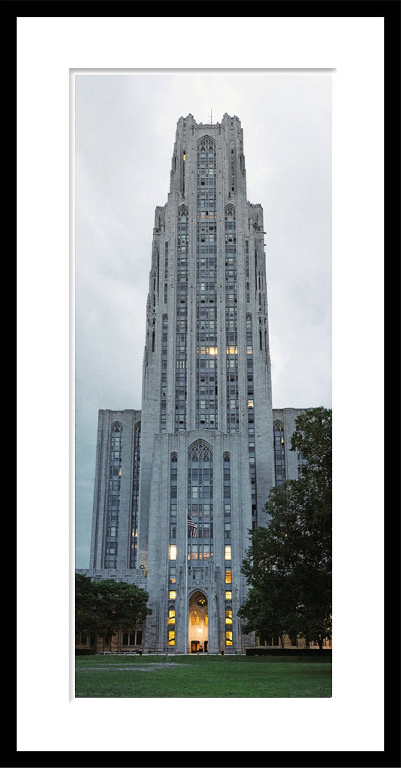 Cathedral of Learning Tower - University of Pittsburgh Oakland Landmark ...