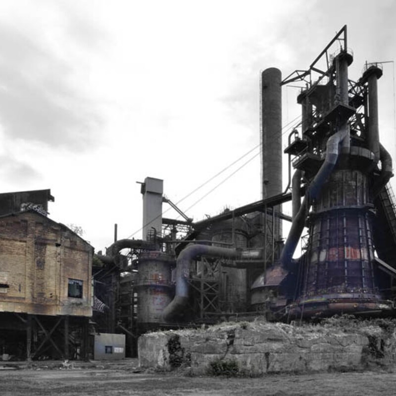 Steel Mill Art - Etsy