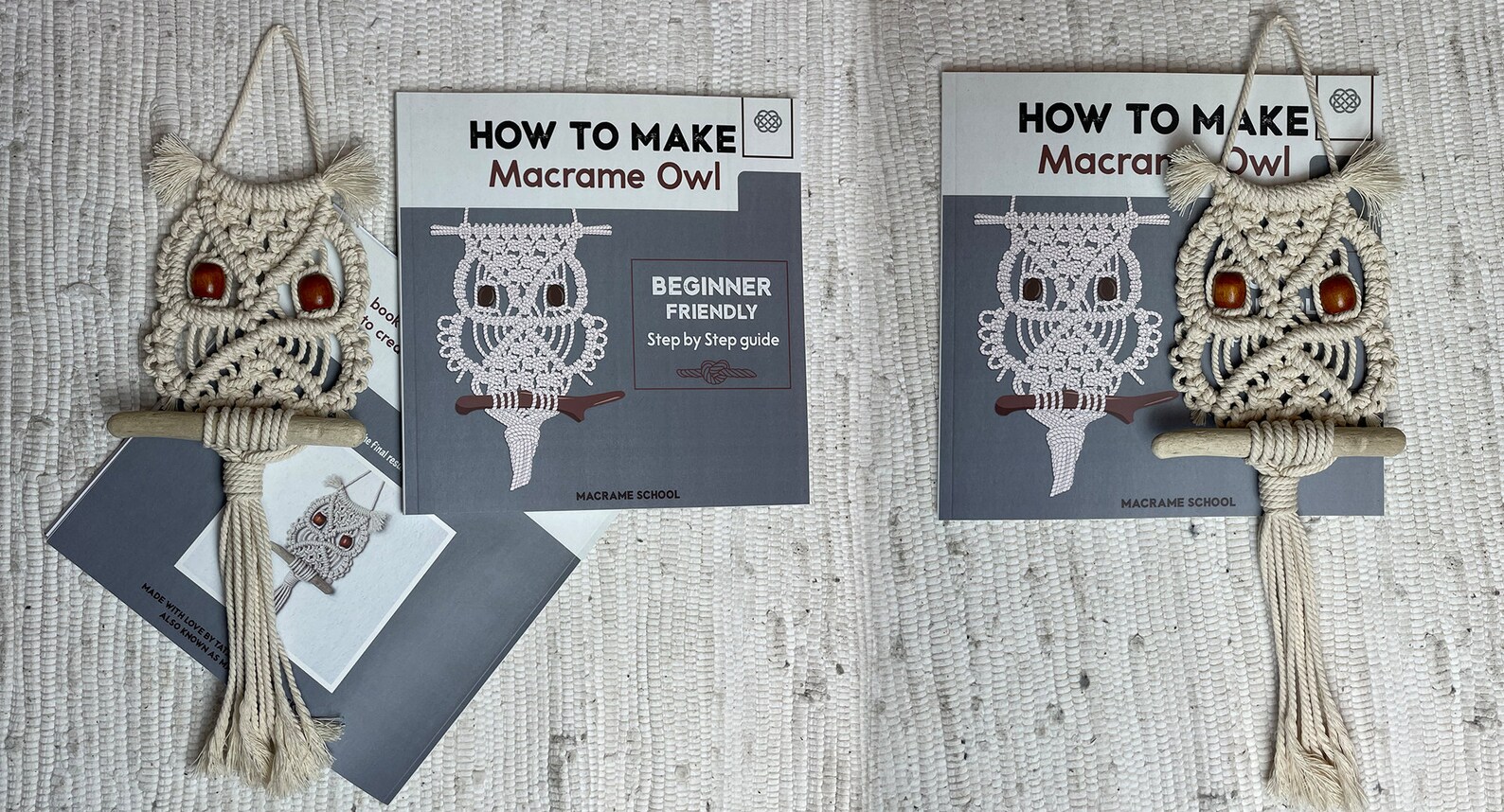 Macrame Book 80 Pages Step by Step How to Make/diy Macrame - Etsy