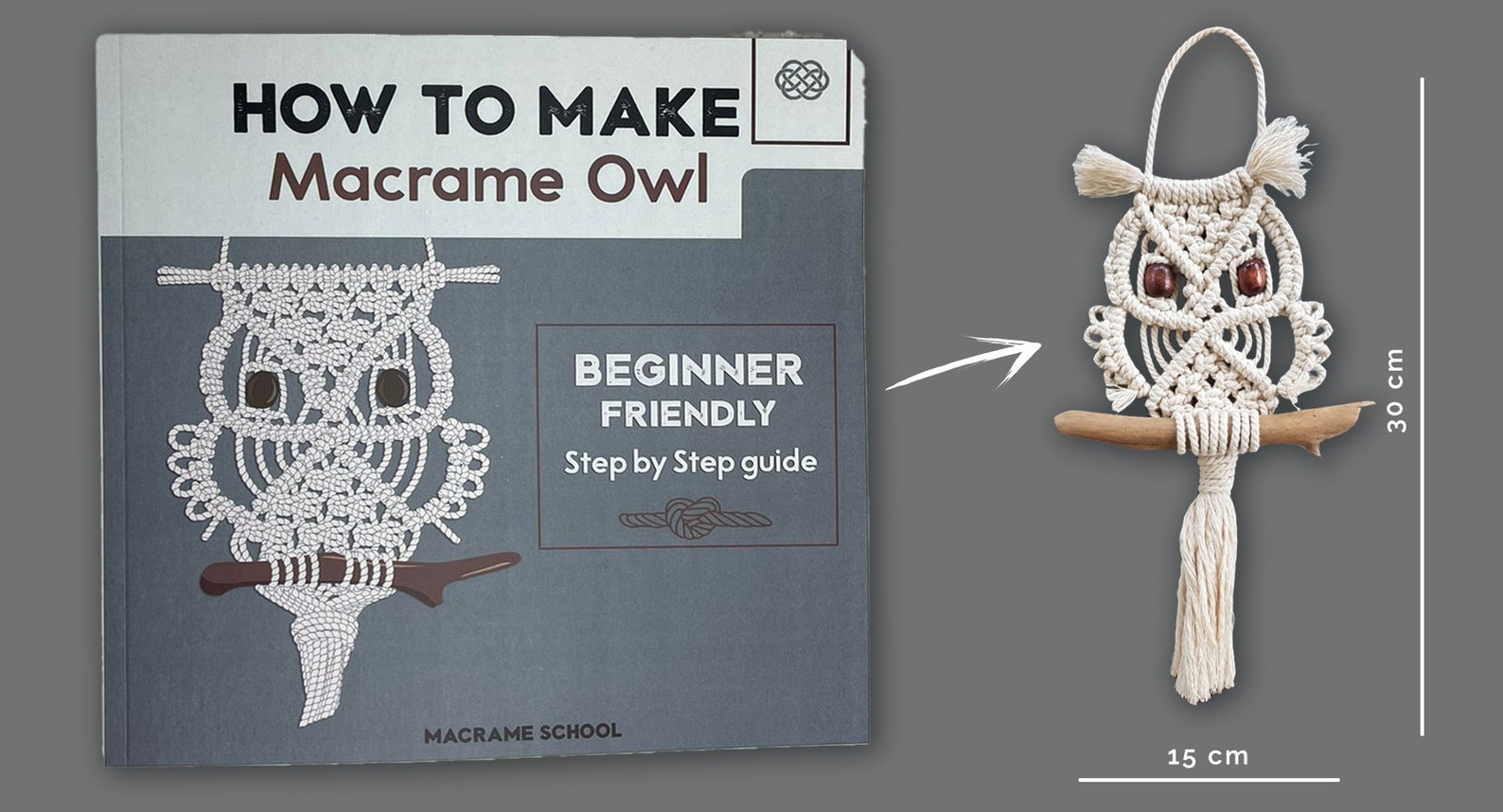 Macrame Book 80 Pages Step by Step How to Make/diy Macrame - Etsy