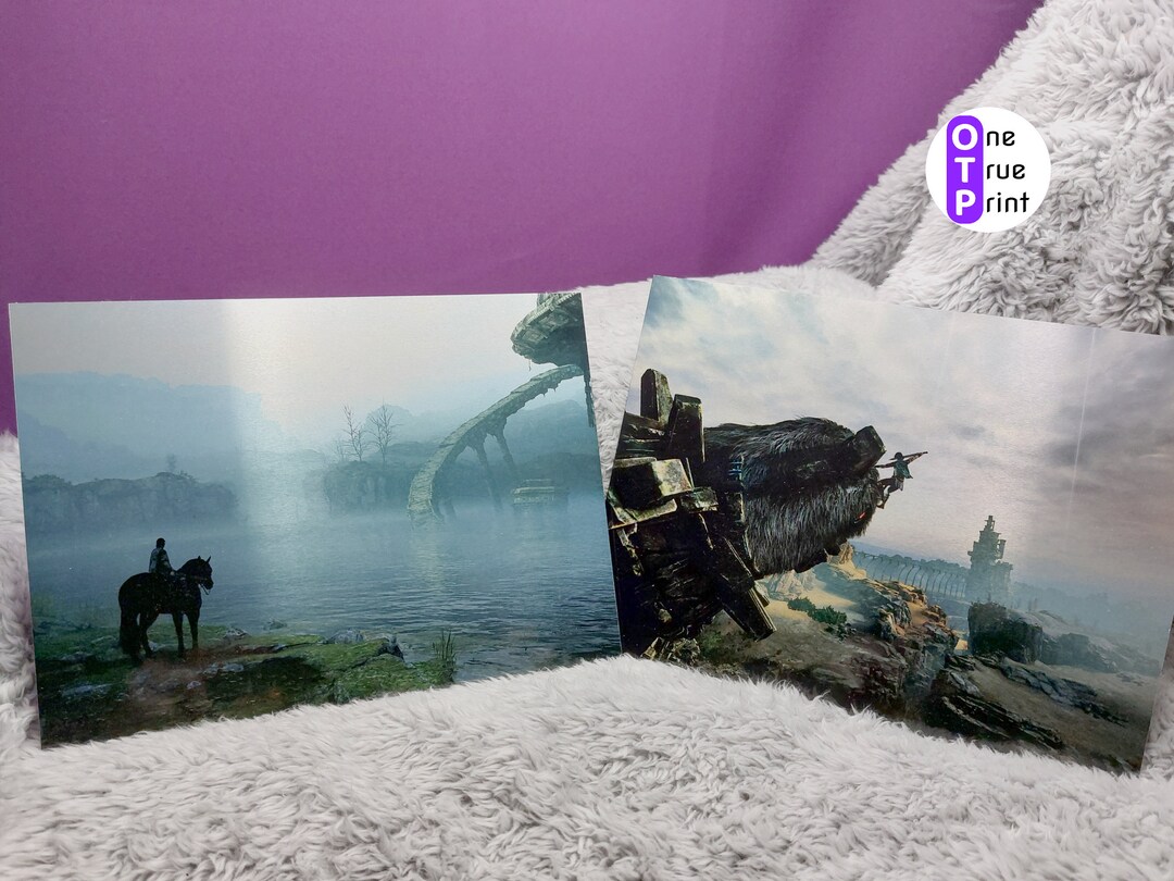 Shadow of the Colossus Metal Photo Prints 2 Designs to Choose From - Etsy