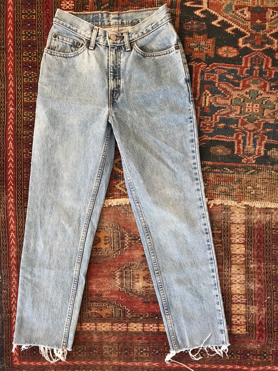 1990’s, Y2K, Levis 512 High Rise Jeans, Raw Hem, High Waisted, Levi’s ...