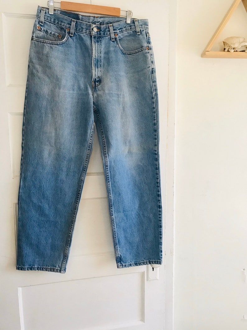 Vintage 90’s Levis, Vintage Levis Jeans, Levis 550, 34”, Made in USA ...