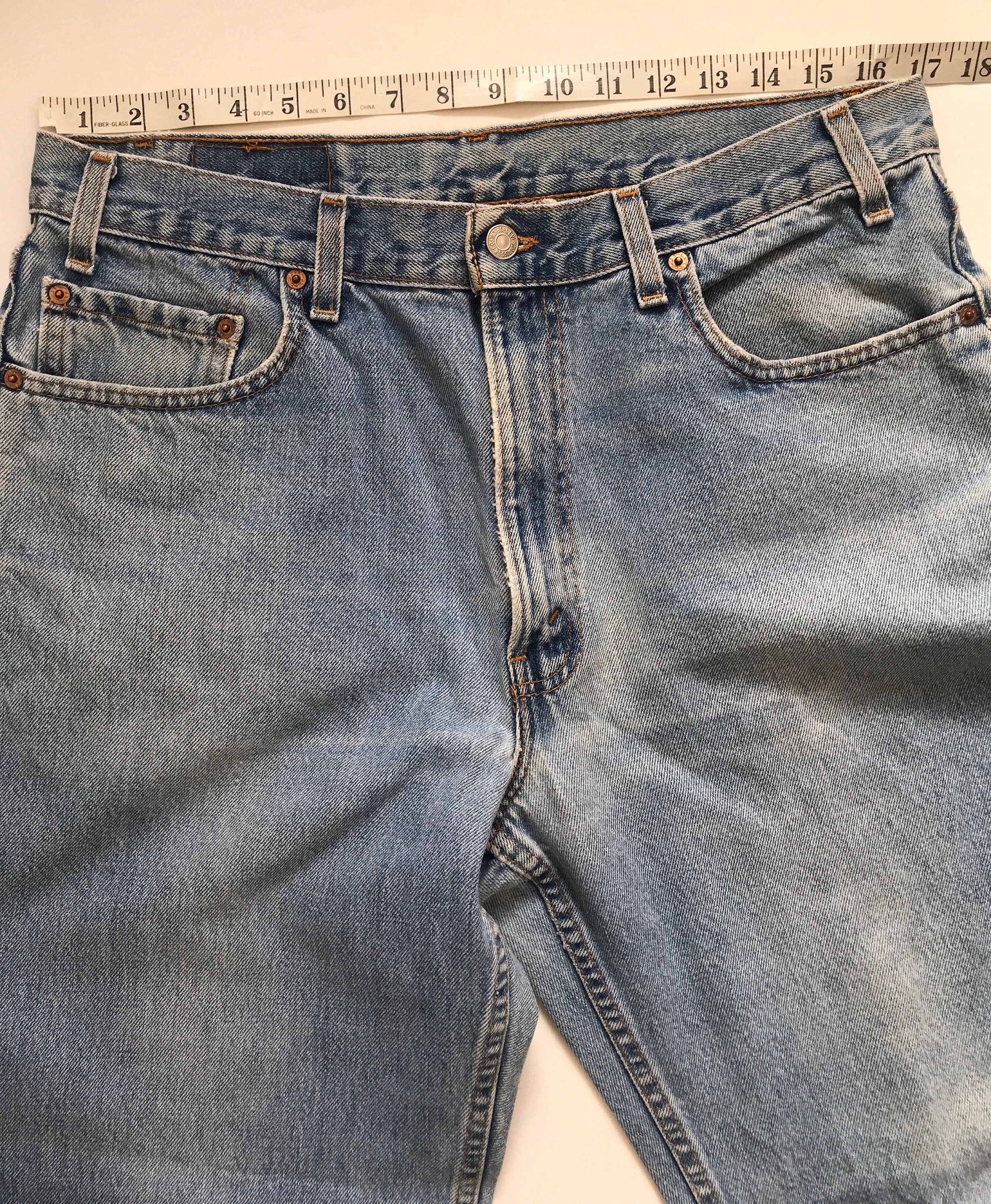 Vintage 90’s Levis, Vintage Levis Jeans, Levis 550, 34”, Made in USA ...