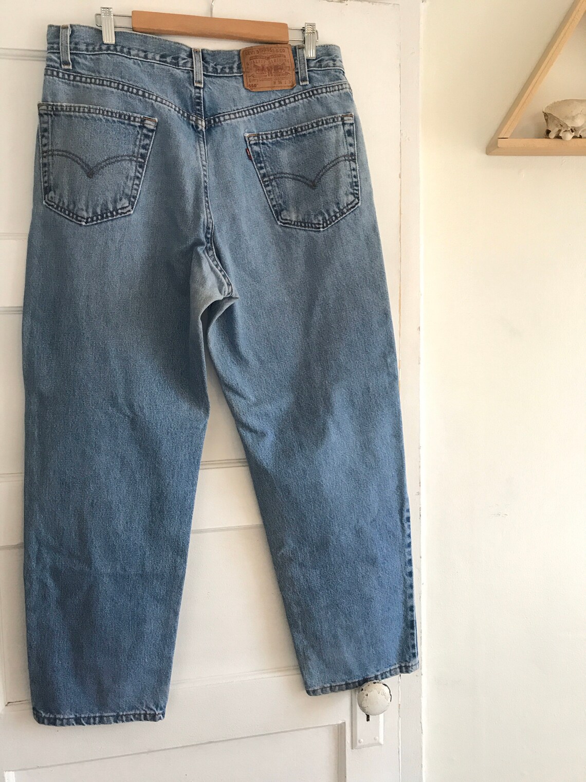 Vintage 90’s Levis, Vintage Levis Jeans, Levis 550, 34”, Made in USA ...