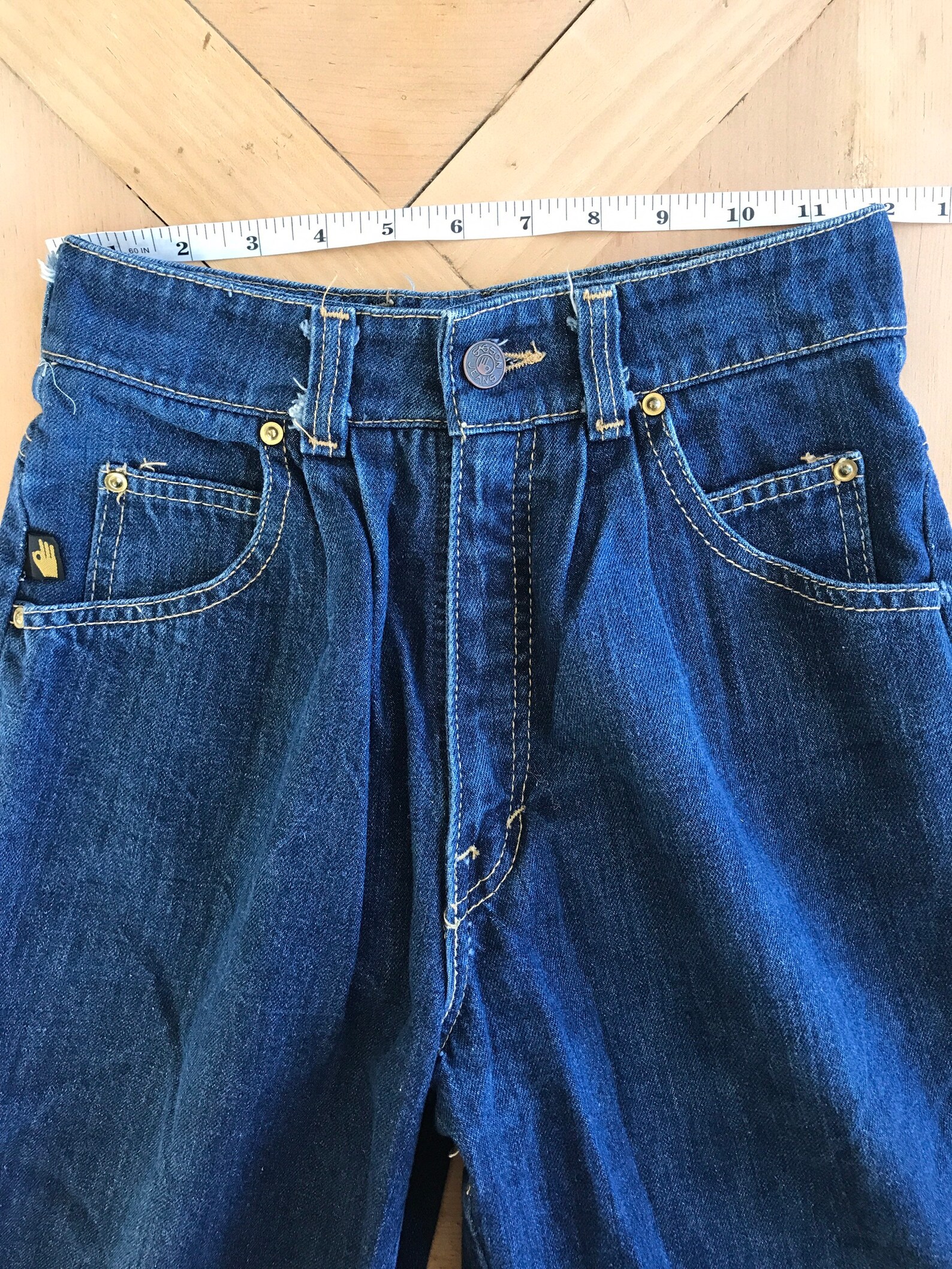 1970’s, 1980’s, Sasson Jeans, Womens High Rise Vintage Western Jeans ...