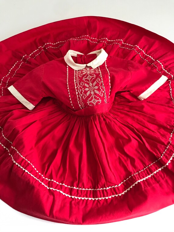 1950’s, 1960’s, Peter Pan collar, embroidered, full c… - Gem