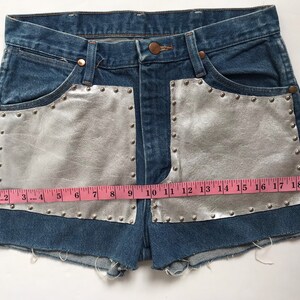 1990’s, 90’s, Vintage Wrangler Jean Cutoffs, 28”, High Rise, Custom ...
