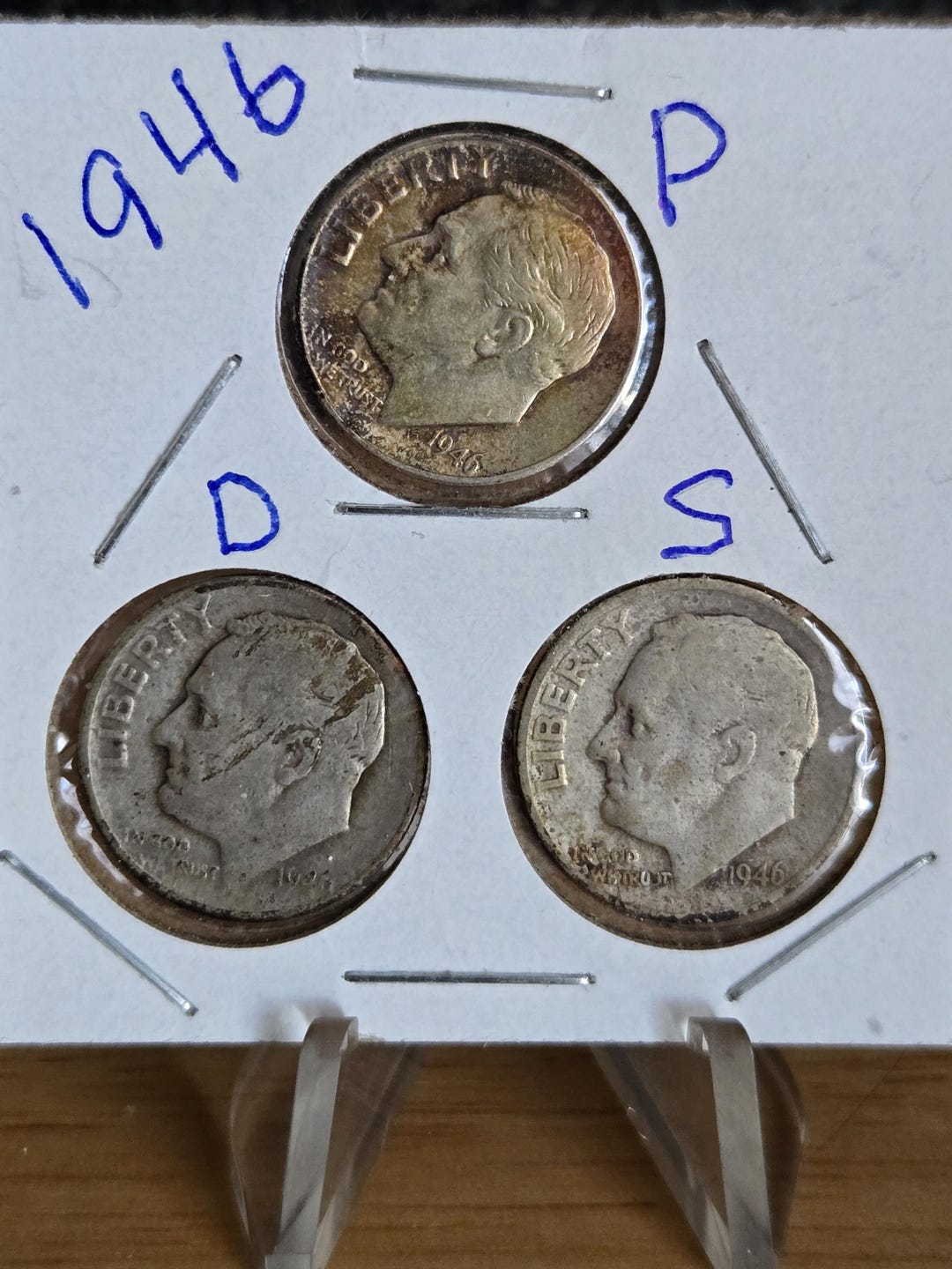 1946 PDS, Key Date Silver Dimes - Etsy