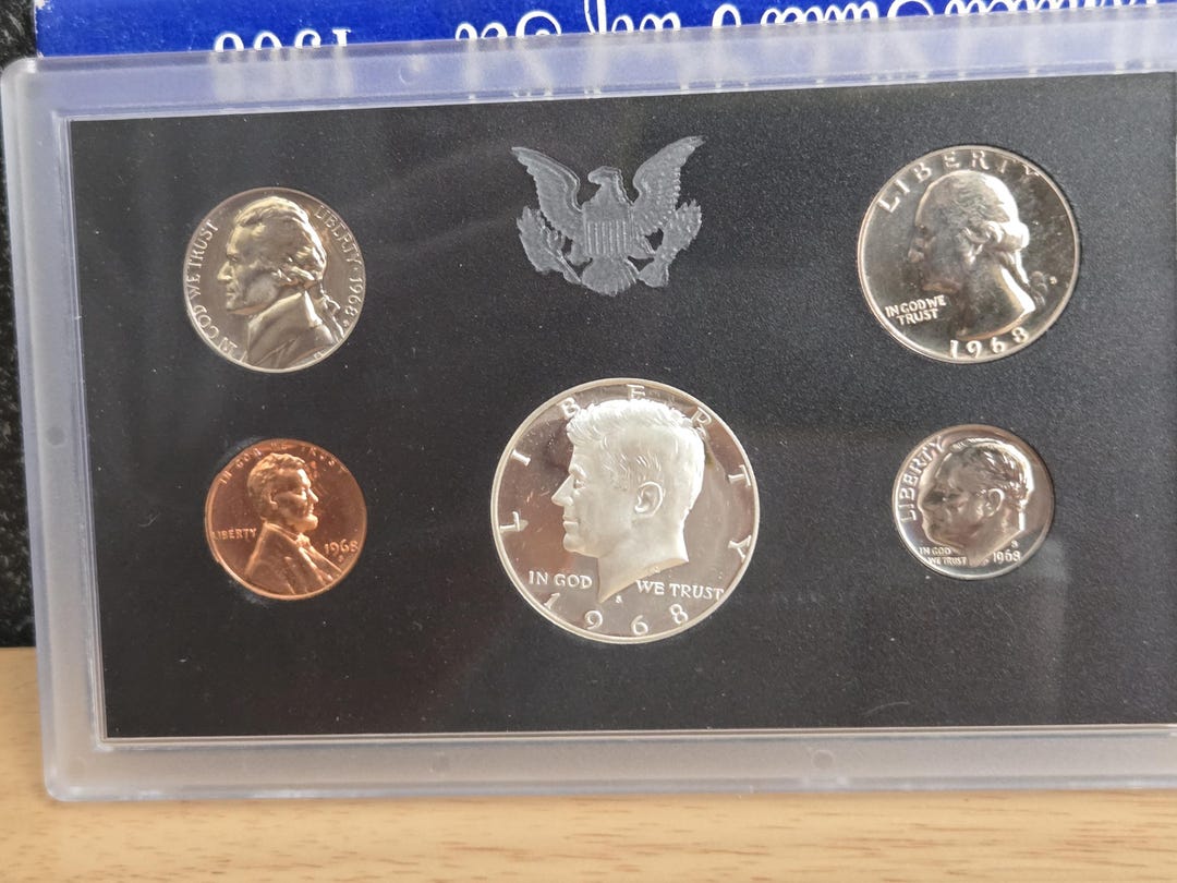 1968-S Proof Set, ONLY (3,041,506) MINTED, Very Rare - Etsy