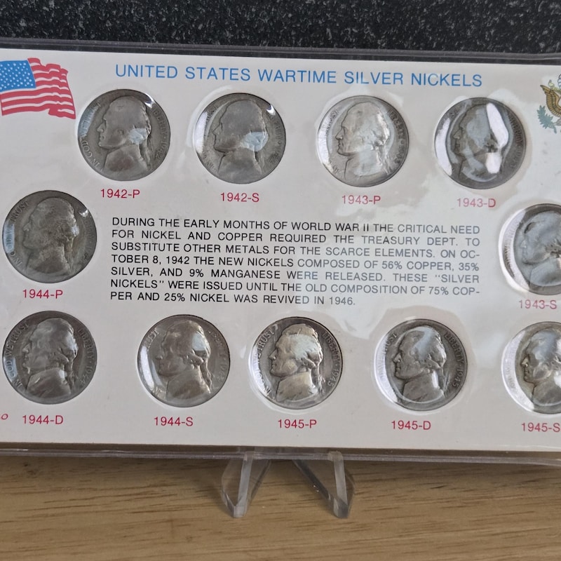 War Nickels Set - Etsy