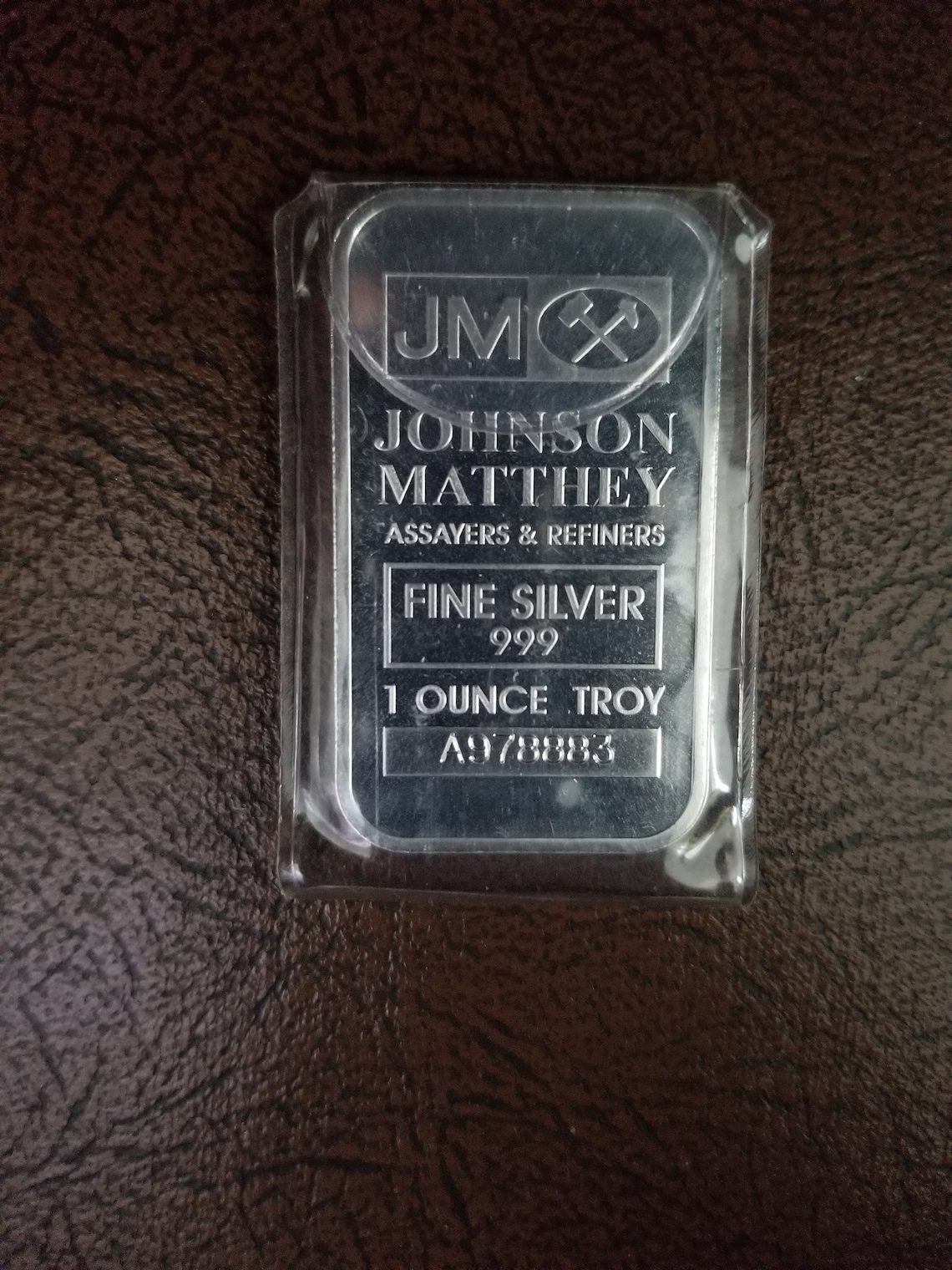 John matthey silver bars - bltop