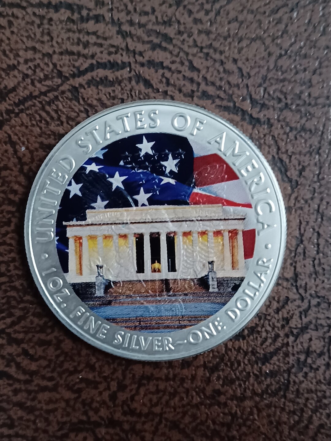 1 OZ. Silver Eagle, .999 Pure Silver With Special Label - Etsy