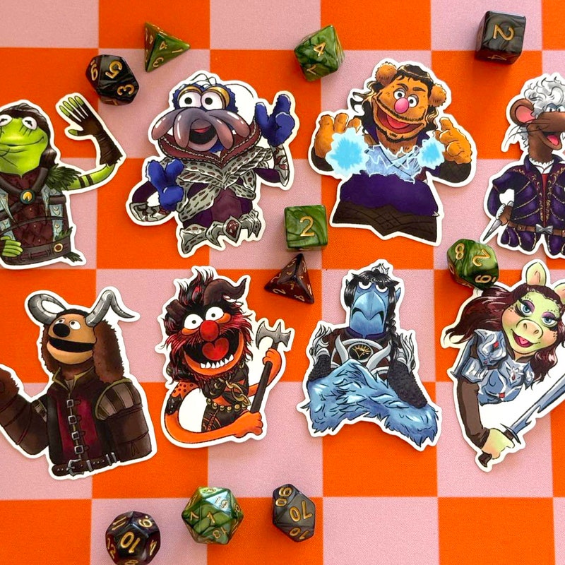 Bg3 Stickers Waterproof - Etsy