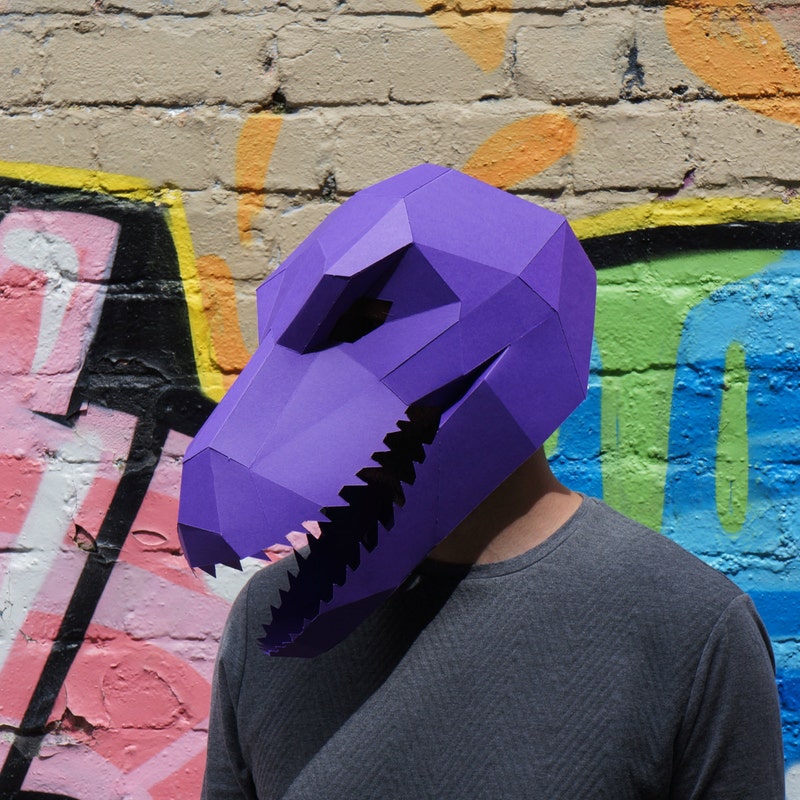 Velociraptor Mask - Etsy