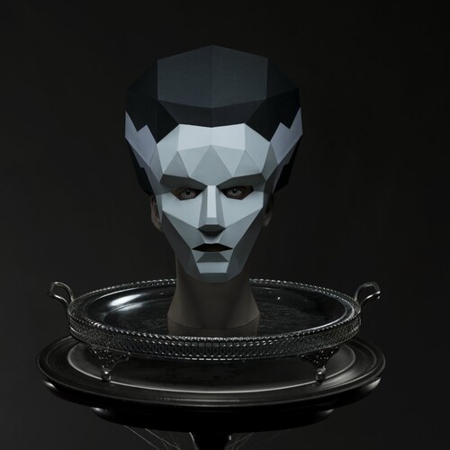 All Seeing Eye 3D Papercraft Mask Template Paper Mask Unique | Etsy