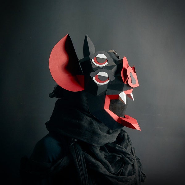 Bat Therian Mask - Etsy